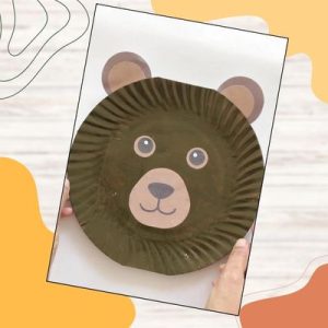 How To Make A Paper Plate Bear - Home Made Legacy